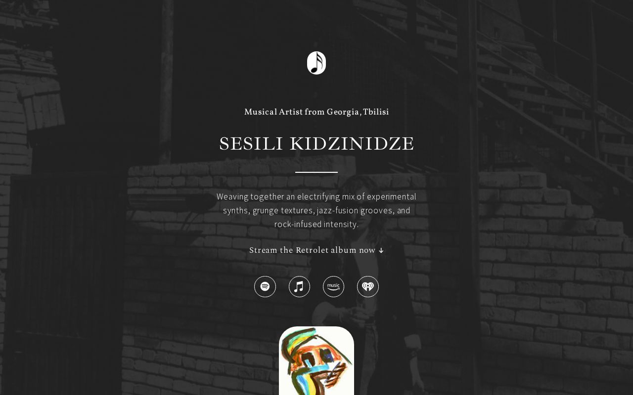 Sesili Kidzinidze Official Website